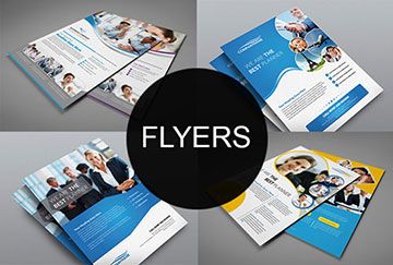 Création flyers professionnels - Création flyers moderne | Conception ...